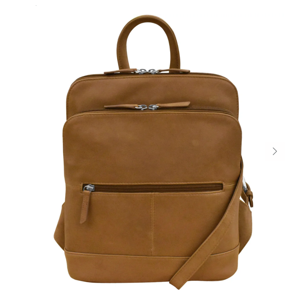 Leather Backpack – Clare Swan Montecito - Clothing & Travel
